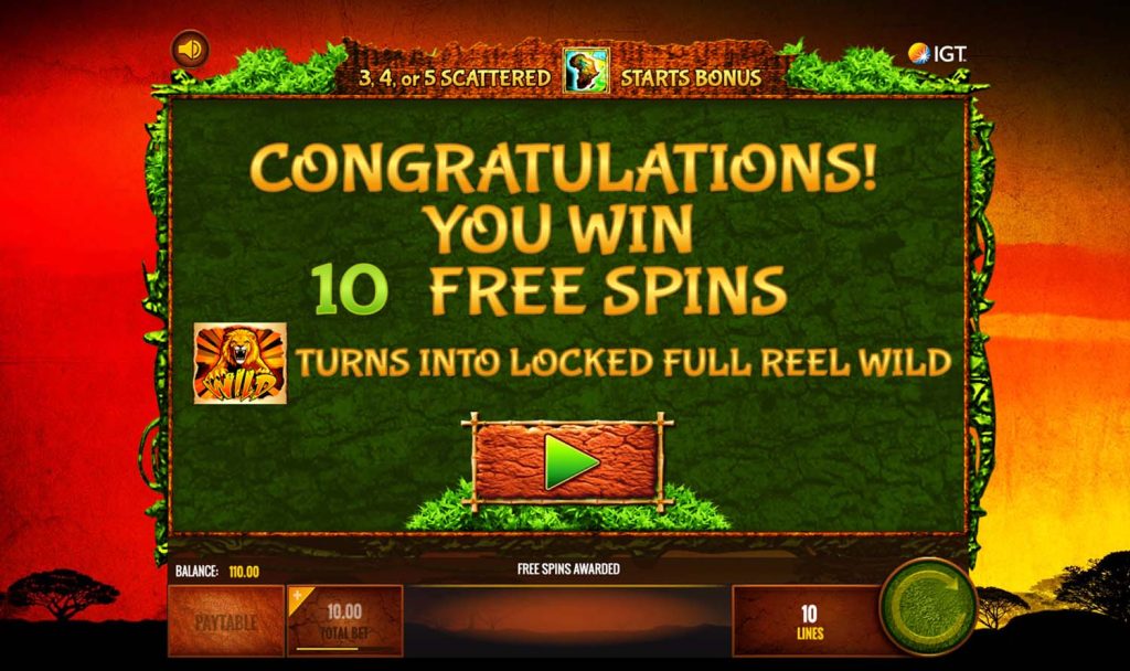 Wild Life Slot Machine: Animals of Africa for Real Money Online